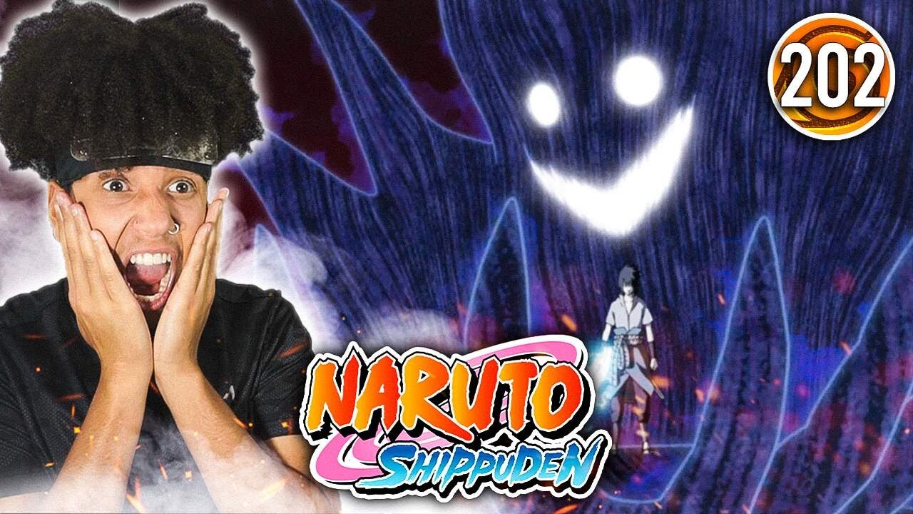 Naruto Shippuden Episode 202 REACTION & REVIEW "Racing Lightning ...