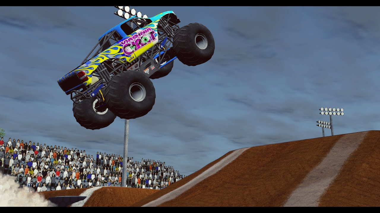 BeamNG Renegade Monster Truck Tour, Clear Brook, PA Show 2 - YouTube
