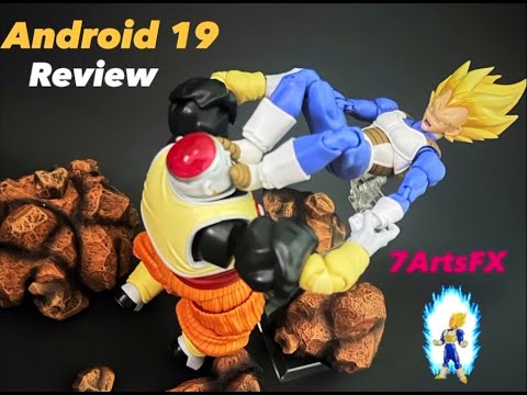 SH Figuarts Android 19 Premium Bandai Exclusive Revision Review En ...
