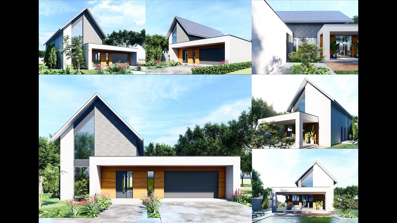 How to design small house - Part 1 of 5 - YouTube