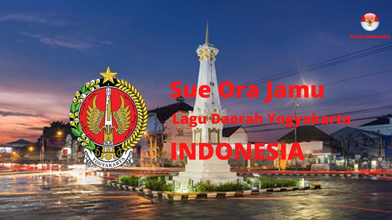 Lagu daerah Indonesia - SUWE ORA JAMU - YOGYAKARTA [Lirik Lagu] - YouTube