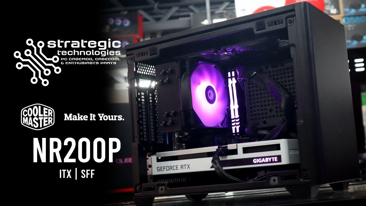 ITX Small Form Factor Gaming PC Build in 2023 with CoolerMaster NR200P ...