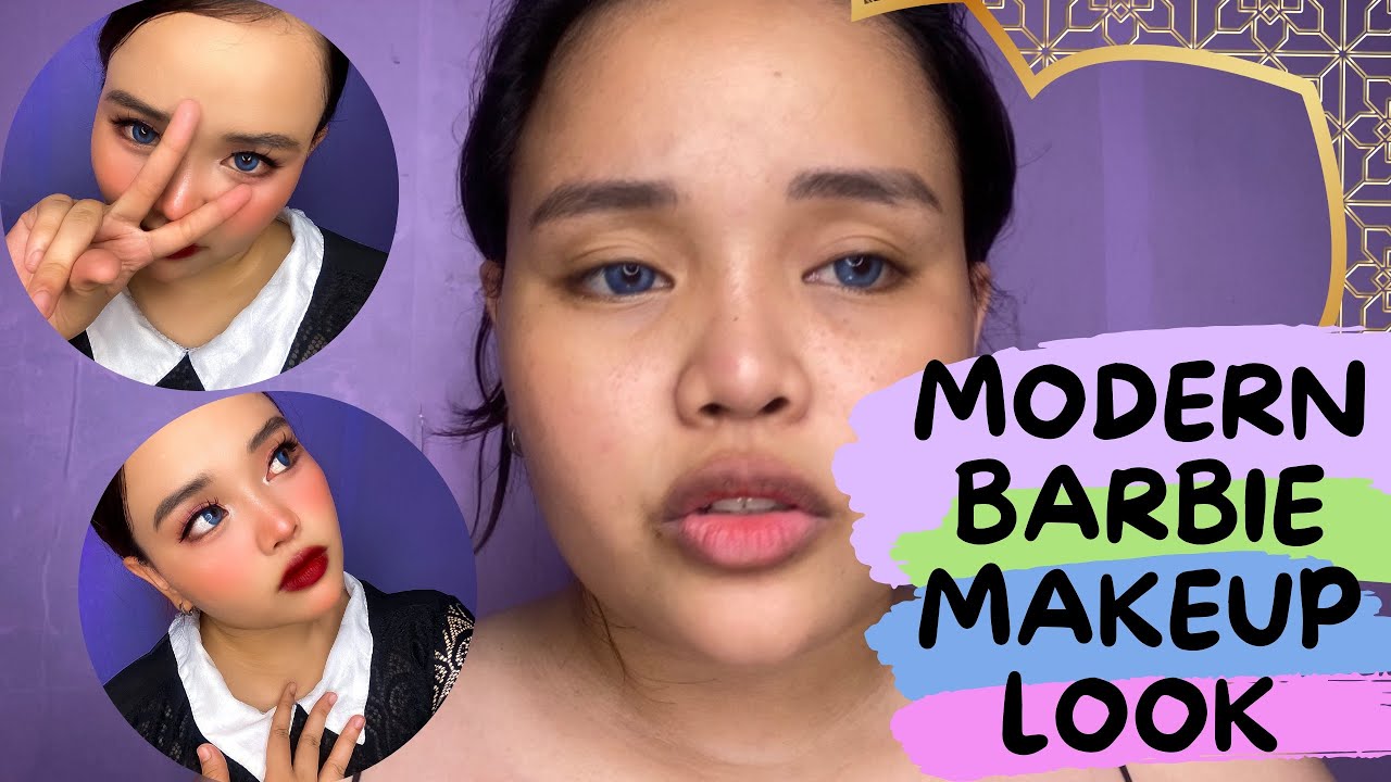 Vlog # 112 Modern Barbie Makeup Look - YouTube