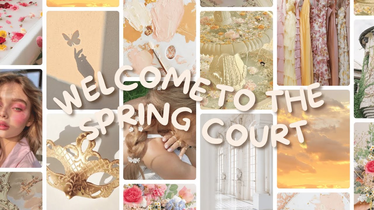 Spring Court | ACOTAR-inspired Reading Ambience 🍓 - YouTube