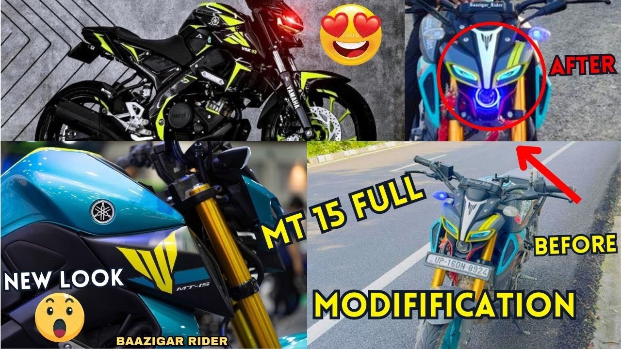 MT15 Full Modification || MT15 Modified Look || New Look Mt15 ...
