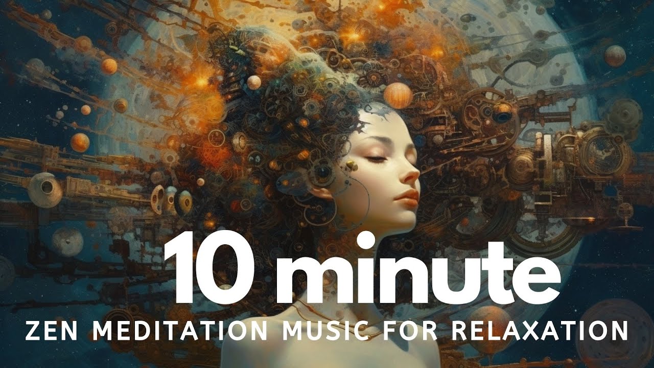10 Minute ZEN, Relaxing, Calming, Rhythmic MEDITATION MUSIC - YouTube