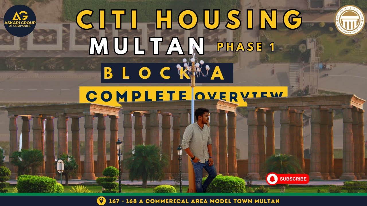 CITI HOUSING MULTAN A BLOCK LATEST DEVELOPMENT AND PRICE UPDATE ...