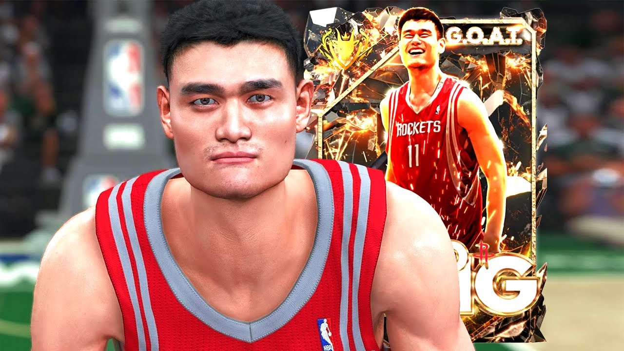 GOAT YAO MING GAMEPLAY! HE IS UNQUESTIONABLY THE BEST CARD IN NBA 2K25 ...