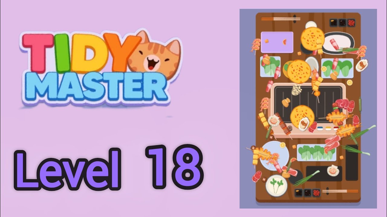 Tidy Master Level 18 Solution Walkthrough - YouTube