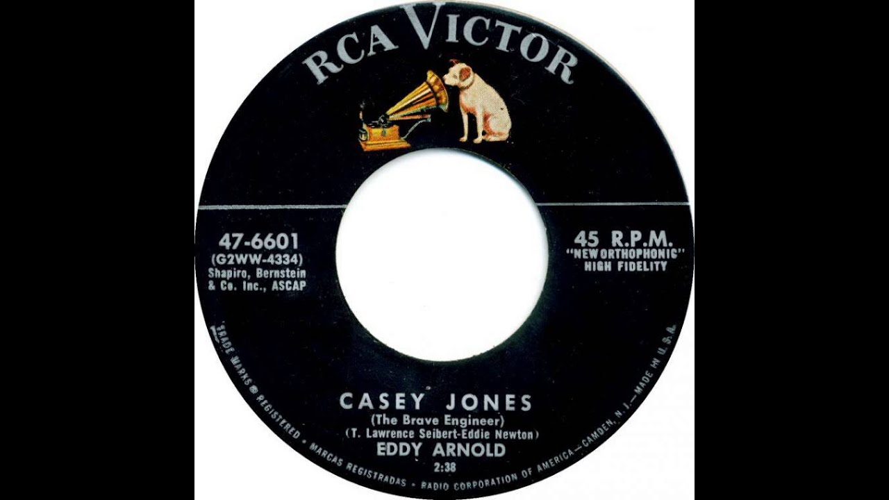 Eddy Arnold ~ Casey Jones (The Brave Engineer) - YouTube