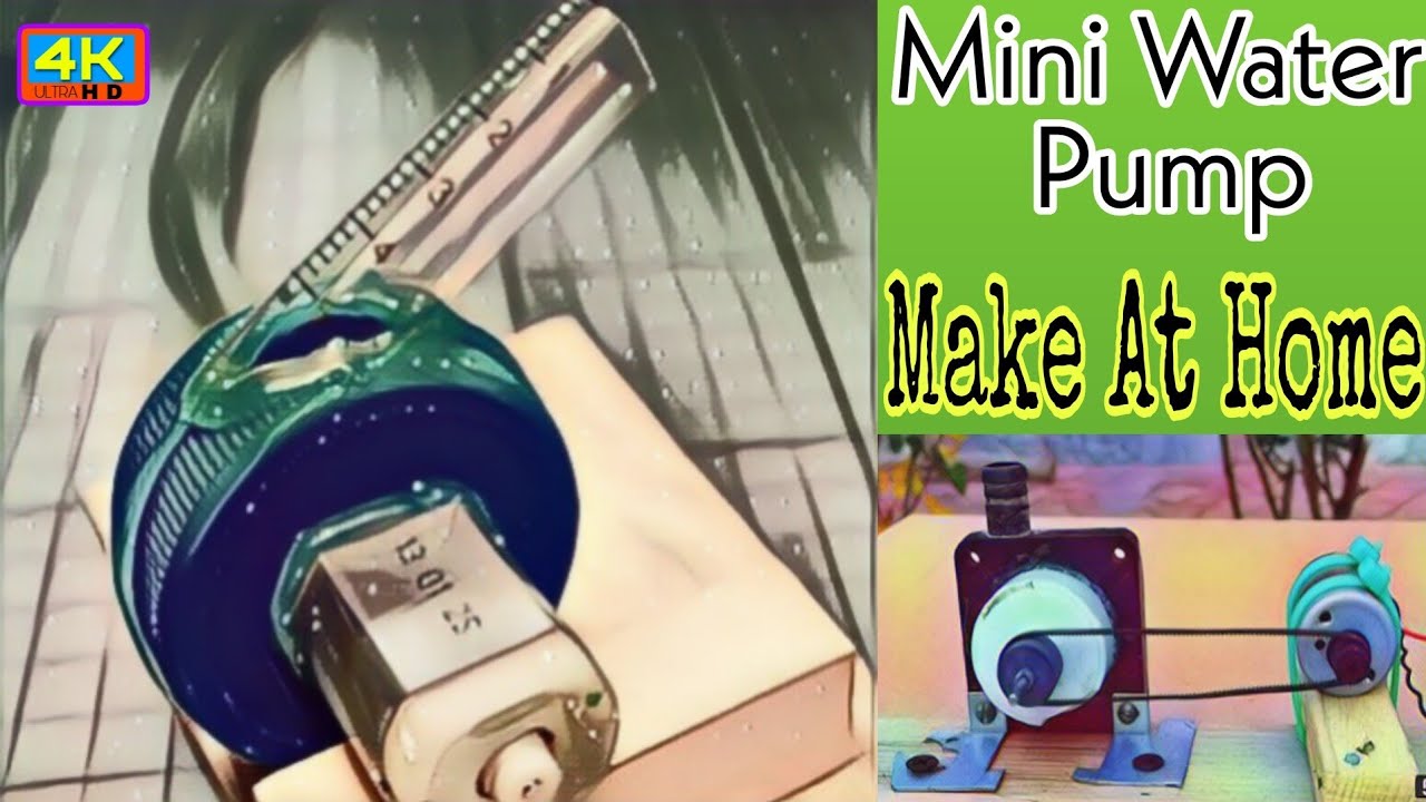 How to Make a Water Pump from Motor atHome | Awesome Ideas - YouTube