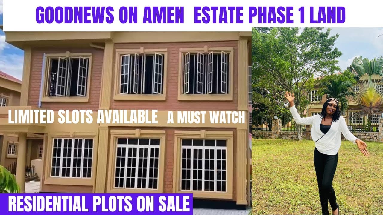 Serviced plots for sale inside Amen Estate Phase 1 Eleko Ibeju Lekki ...