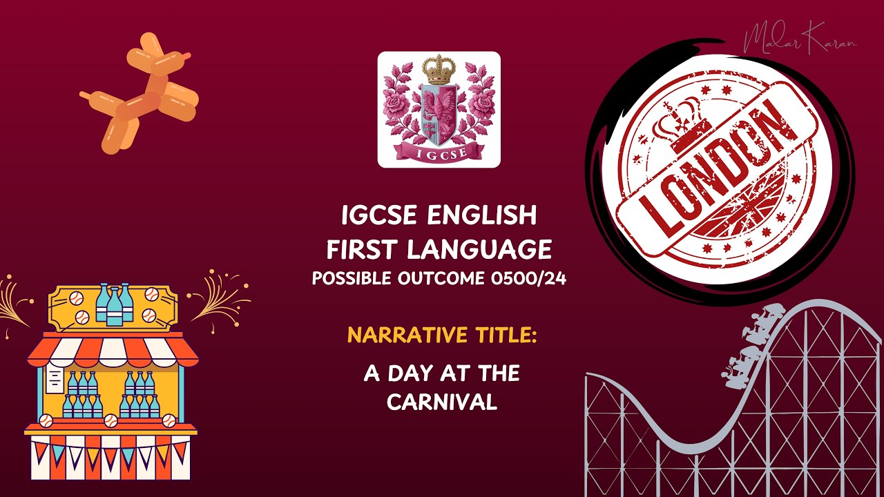 Learn English | First Language Narrative writing: A Day at the Carnival ...