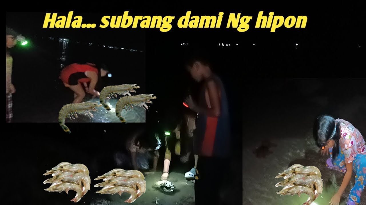 Pangingilaw Ng Hipon Sa Tabing Dagat Youtube