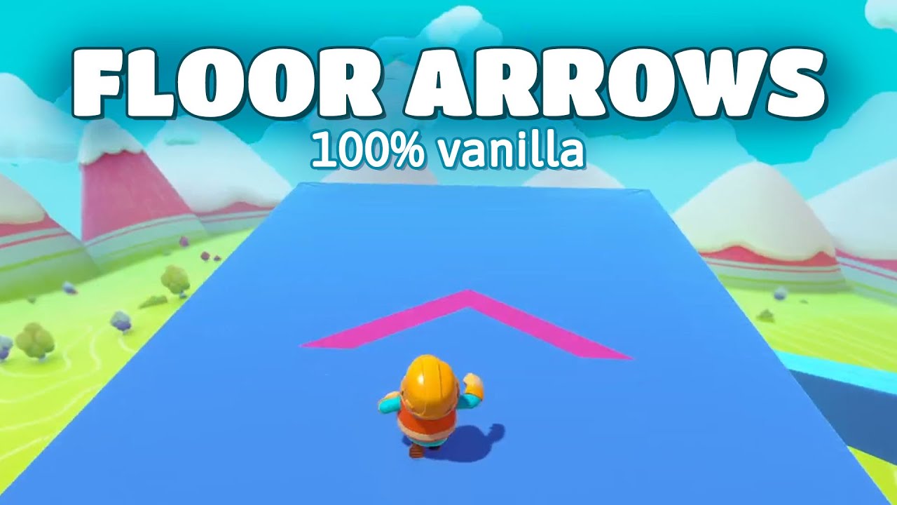 How to make Floor Arrows in Fall Guys Creative (no mods) - YouTube