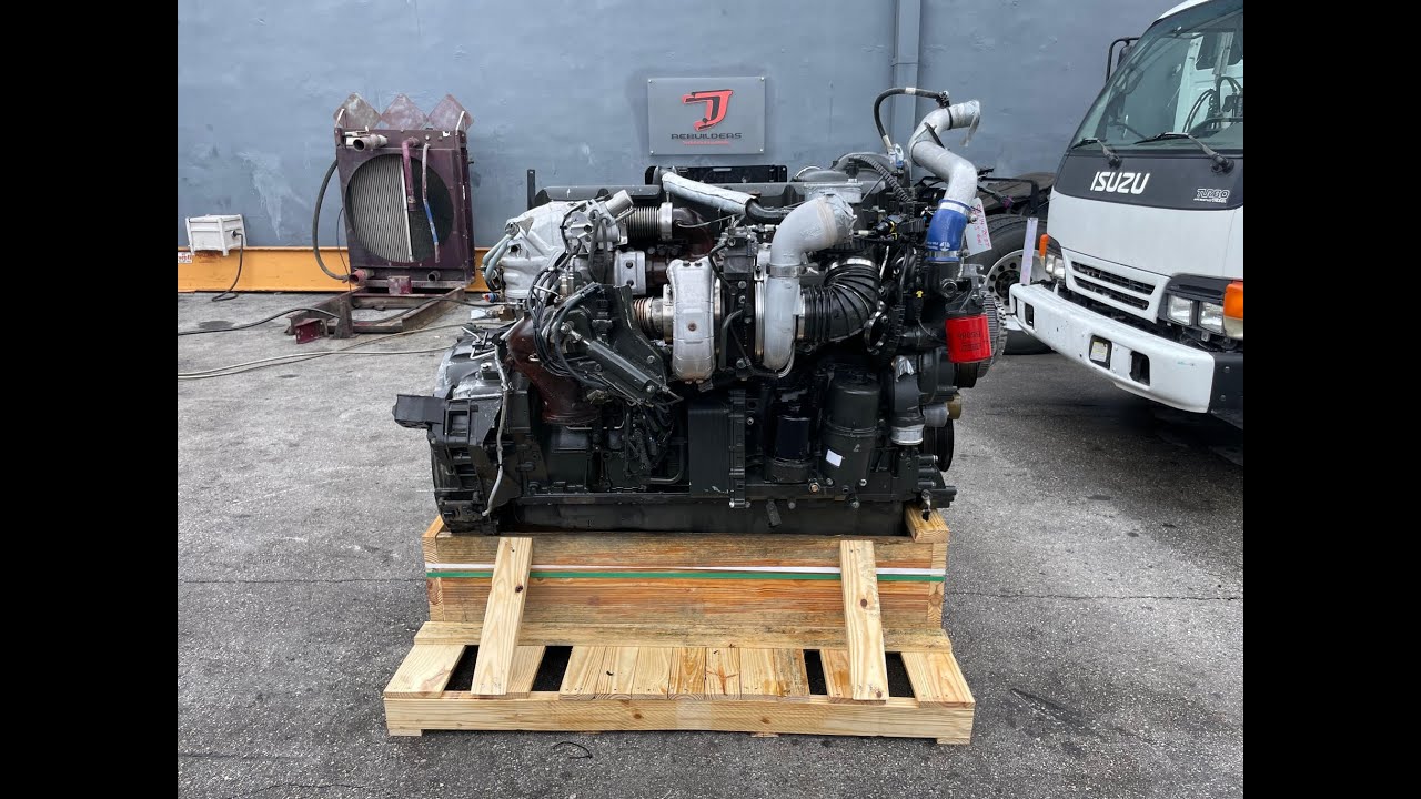 2012 Paccar MX13 Diesel Engine for sale @JJRebuilders test run, EPA10 ...