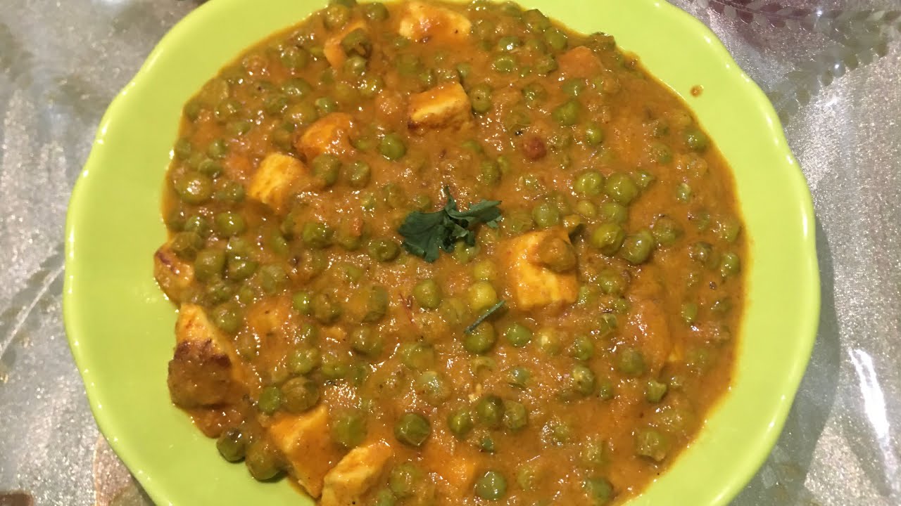 mattar paneer recipe//like share subscribe - YouTube
