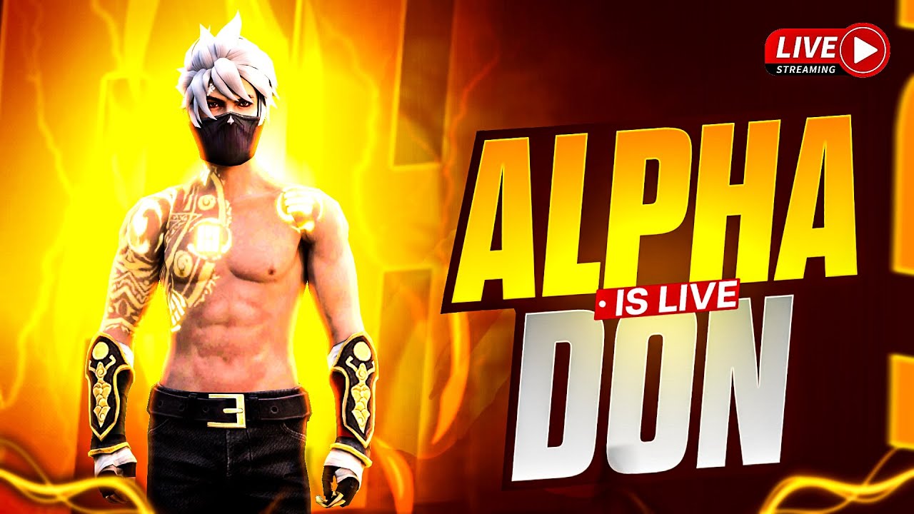 ALPHA DON LIVE - FREE FIRE LIVE TELUGU - Telugu Free Fire Live-Free ...