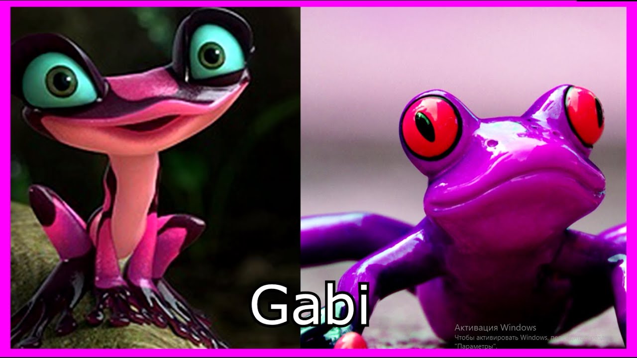 Rio cartoon characters in real life. - YouTube