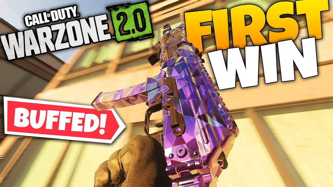 FIRST WIN IN FIRST EVER WARZONE 2.0 GAME...😱 - YouTube