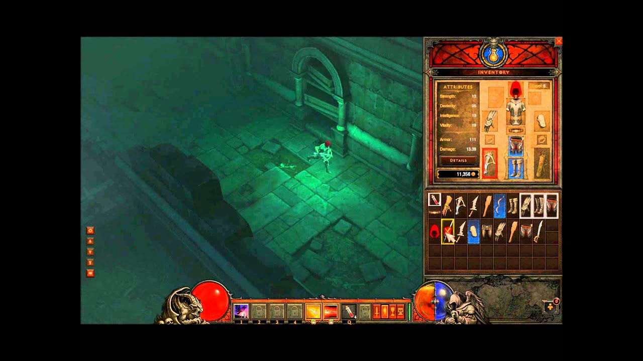 Diablo III (Manglemaw Crypt Terror) - YouTube