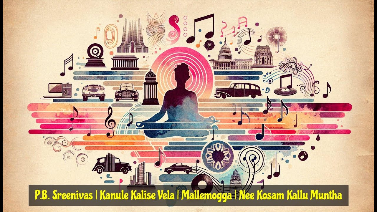 P.B. Sreenivas | Kanule Kalise Vela | Mallemogga | Nee Kosam Kallu ...