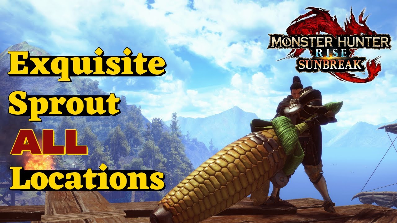 MHRise: Sunbreak - How to get Mighty Cornpopper - All Exquisite Sprout ...