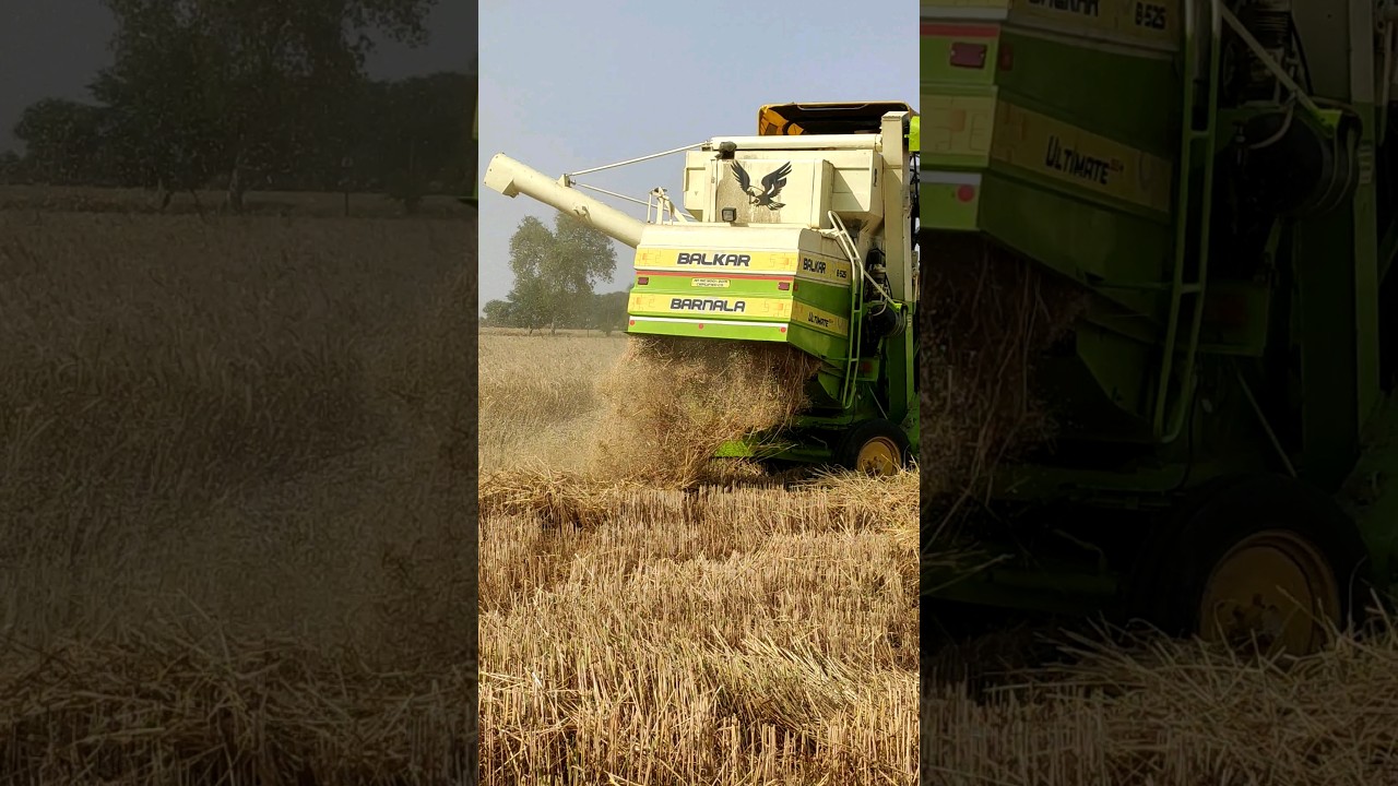 Balkar B 525 Combine And Johndeere 5310 Gear Pro #new #shorts 🇨🇦🇨🇦 ...