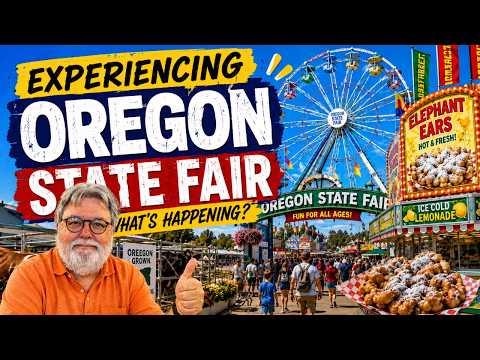 Inside the Oregon State Fair 2026 — Rides, Food & Pure Oregon Fun!