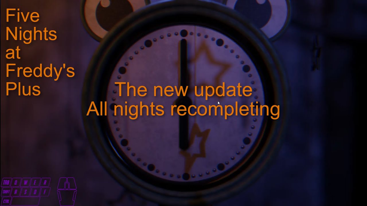 The new update for FNaF+ (all nights recompleting) - YouTube