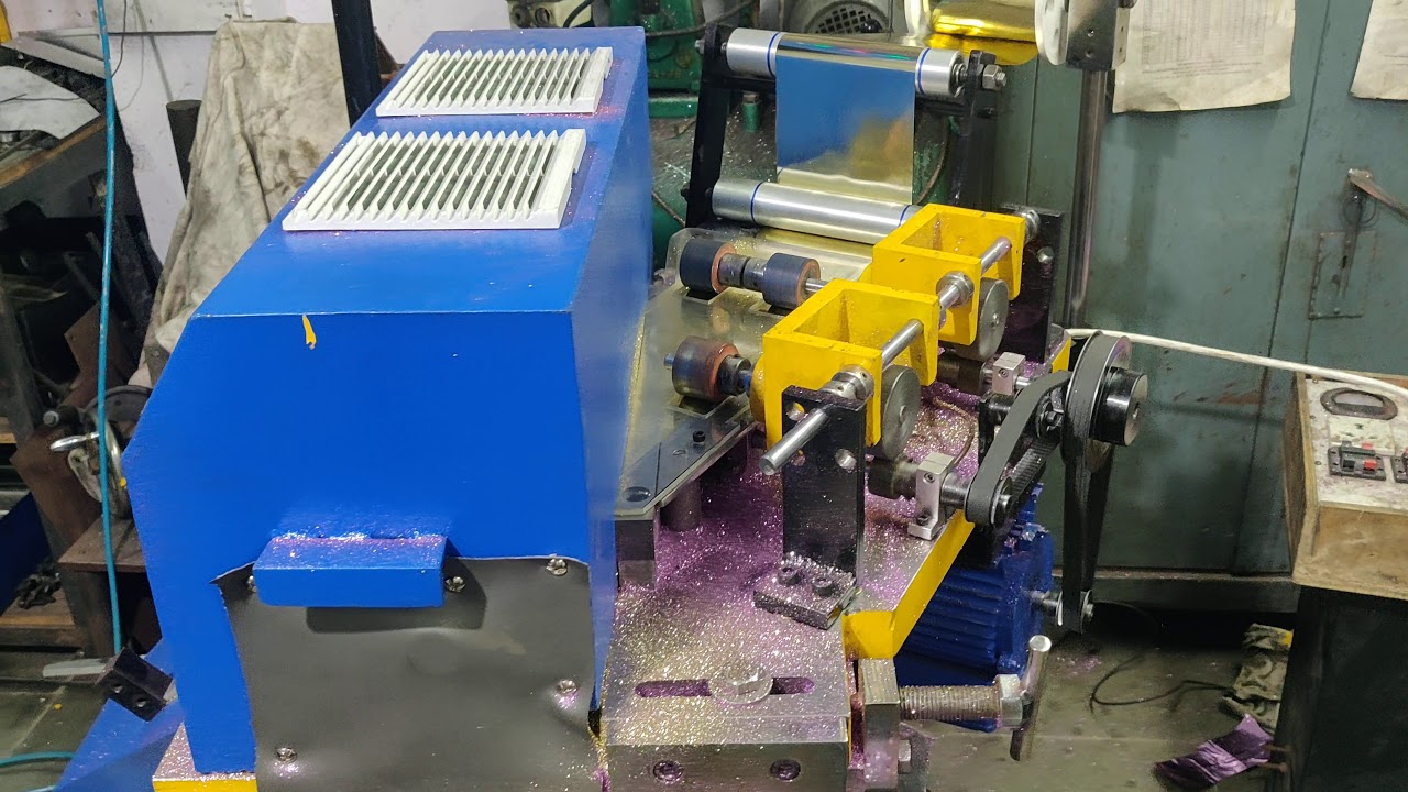 glitter hexagonal machine - YouTube