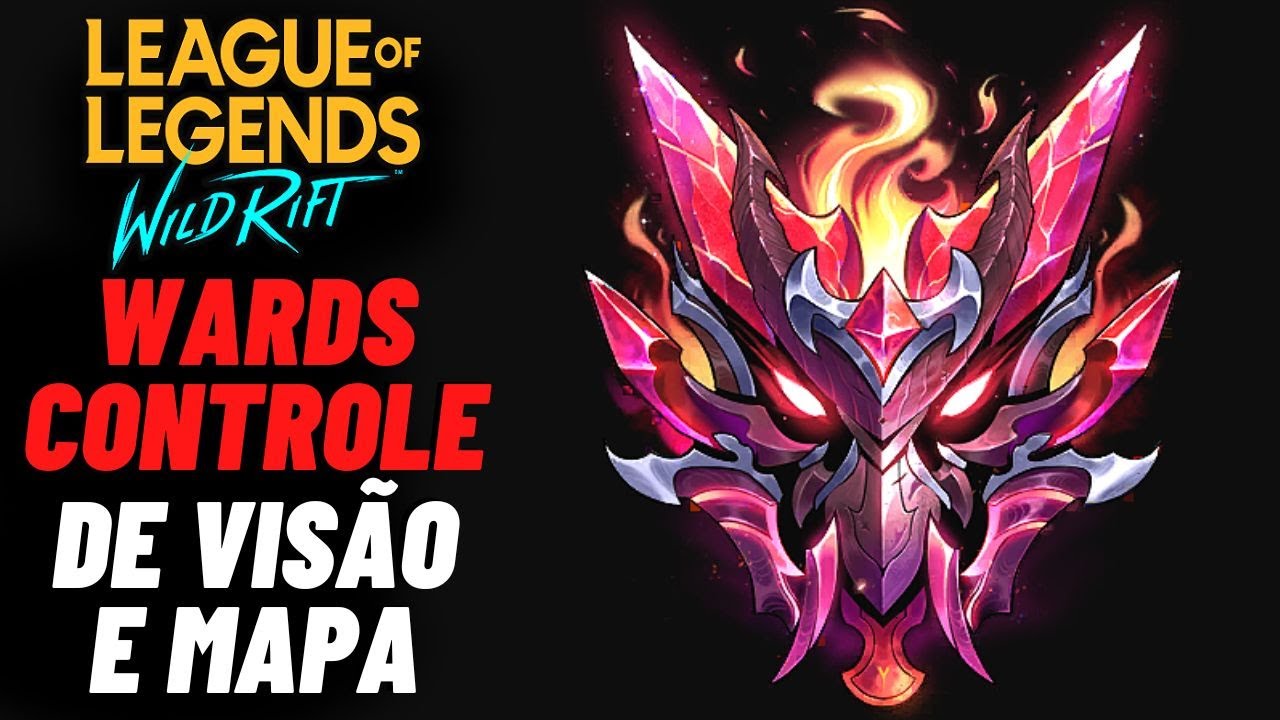 WARDS CONTROLE DE VISÃO E MAPA SAIA DO LOW ELO TREINAMENTO LENDARIO ...