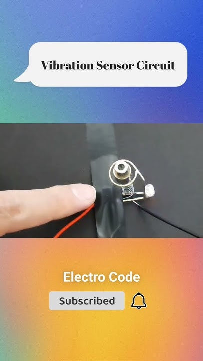How to make a Vibration Sensor Circuit !! - YouTube