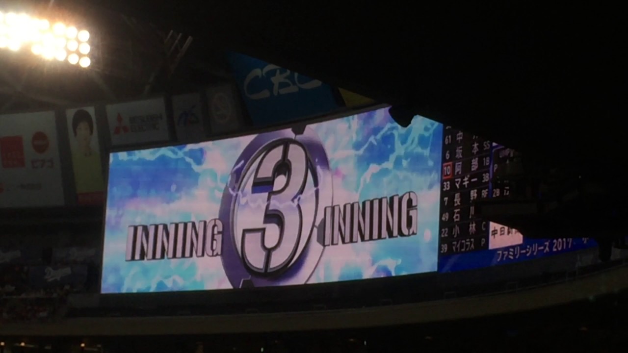 ドラゴンズ2017 バルデス 打席登場曲『A Caco Pelao／El Alfa』 - YouTube