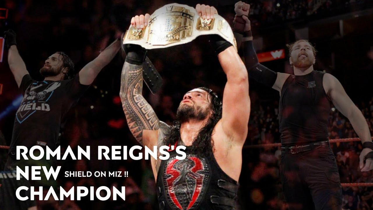 Roman Reigns New Intercontinental/IC Champion | The Shield On Miz Tv ...