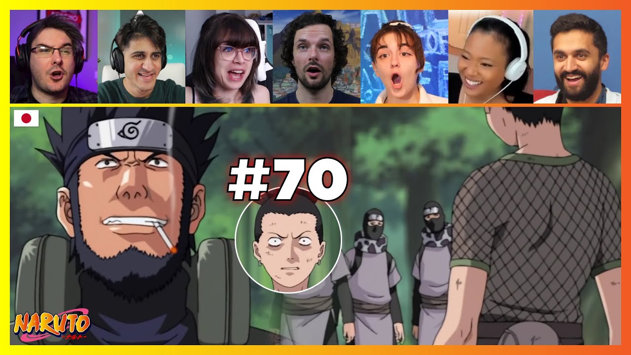 Naruto Episode 70 | Shikamaru vs Sound Ninjas! | Reaction Mashup ナルト ...