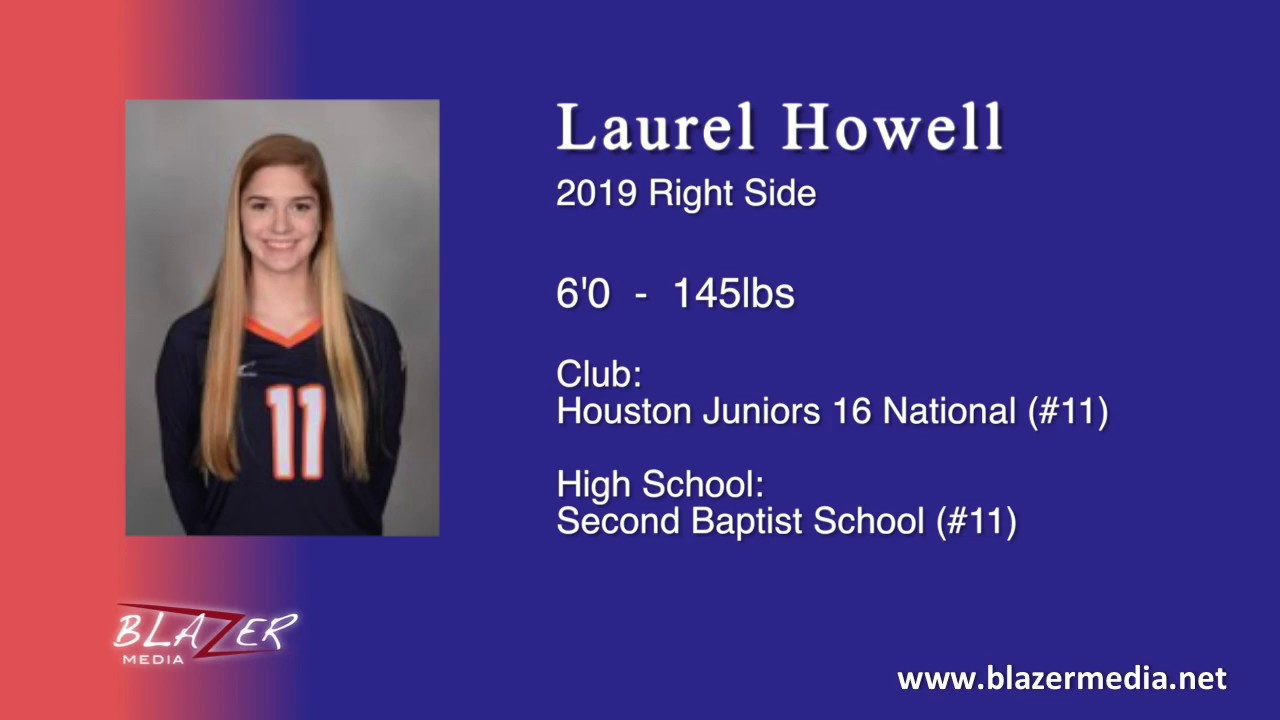 2019 Right Side - Laurel Howell - Volleyball Highlights Video - YouTube
