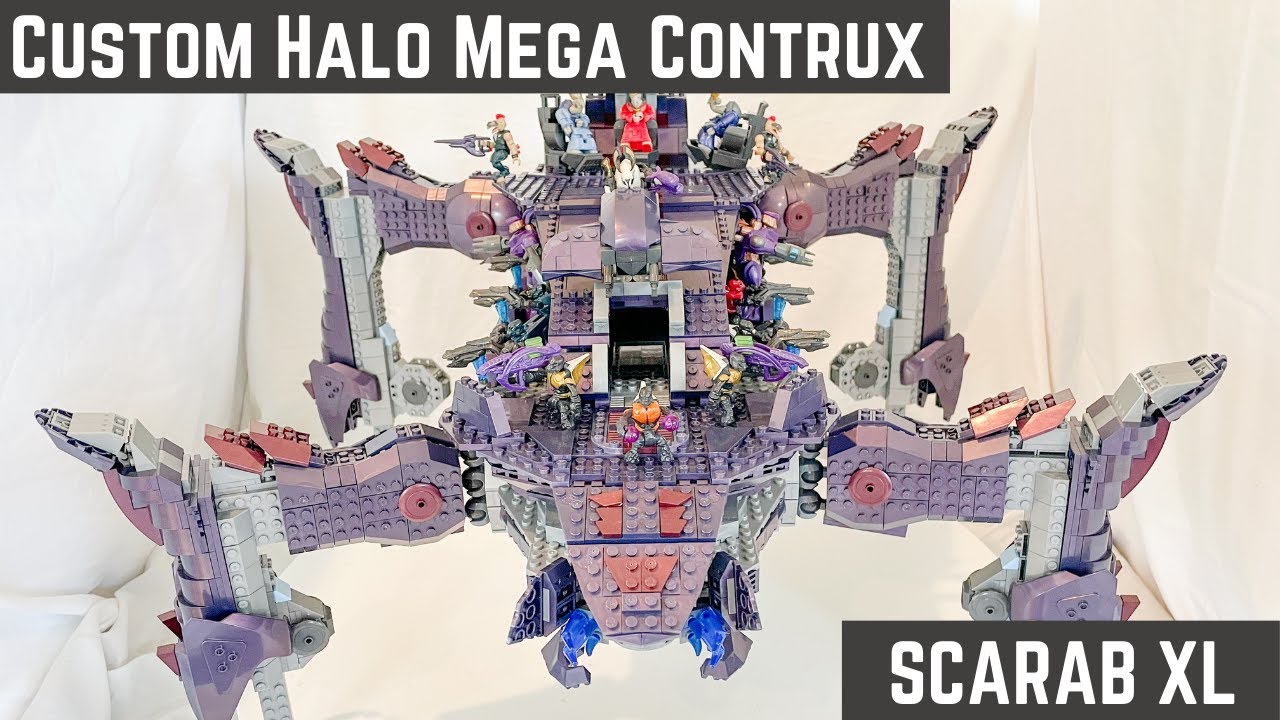 CUSTOM HALO MEGA CONSTRUX | SCARAB XL - YouTube