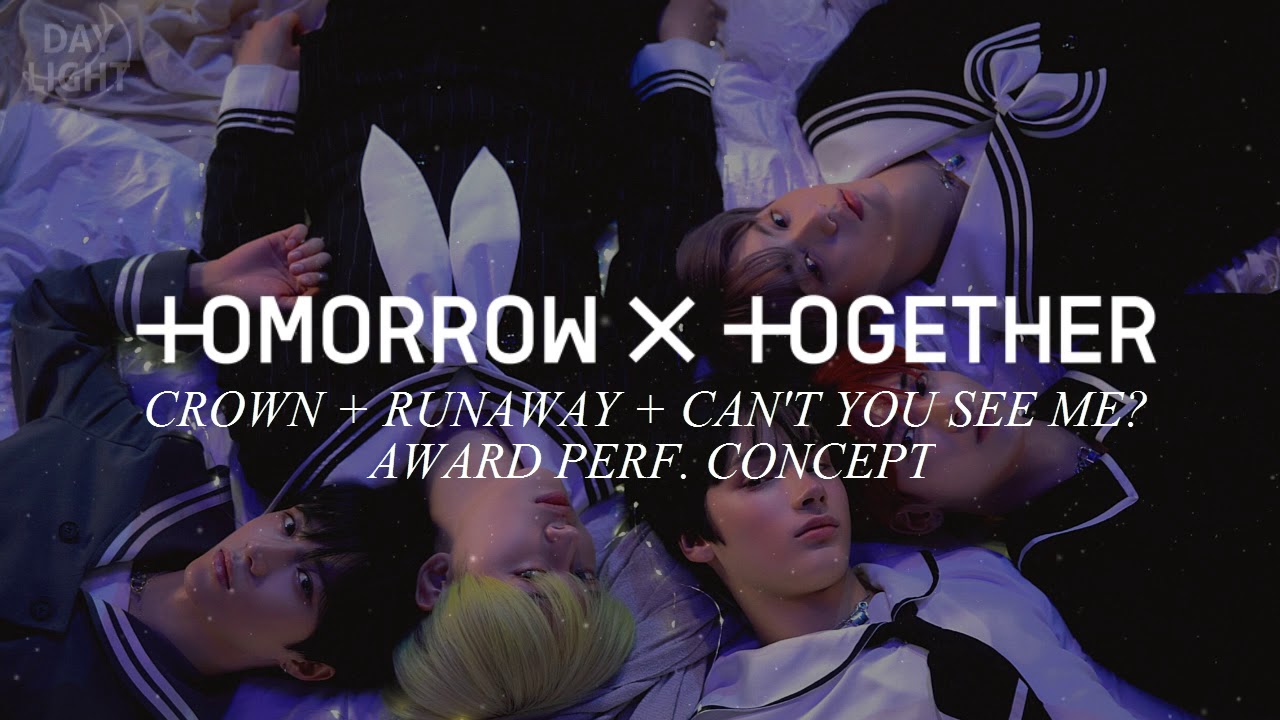 TXT - Crown + Runaway + Can't You See Me? (Award Perf. Concept) - YouTube