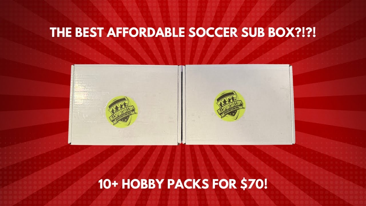 The Best Value Sub Box? Opening 2x AllSportsVT.com Soccer Sub Boxes ...