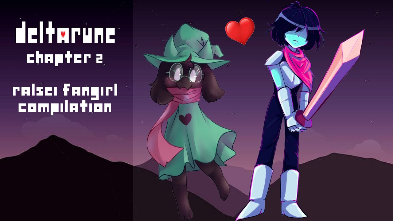 Deltarune Chapter 2 - Ralsei Fangirl Compilation - YouTube