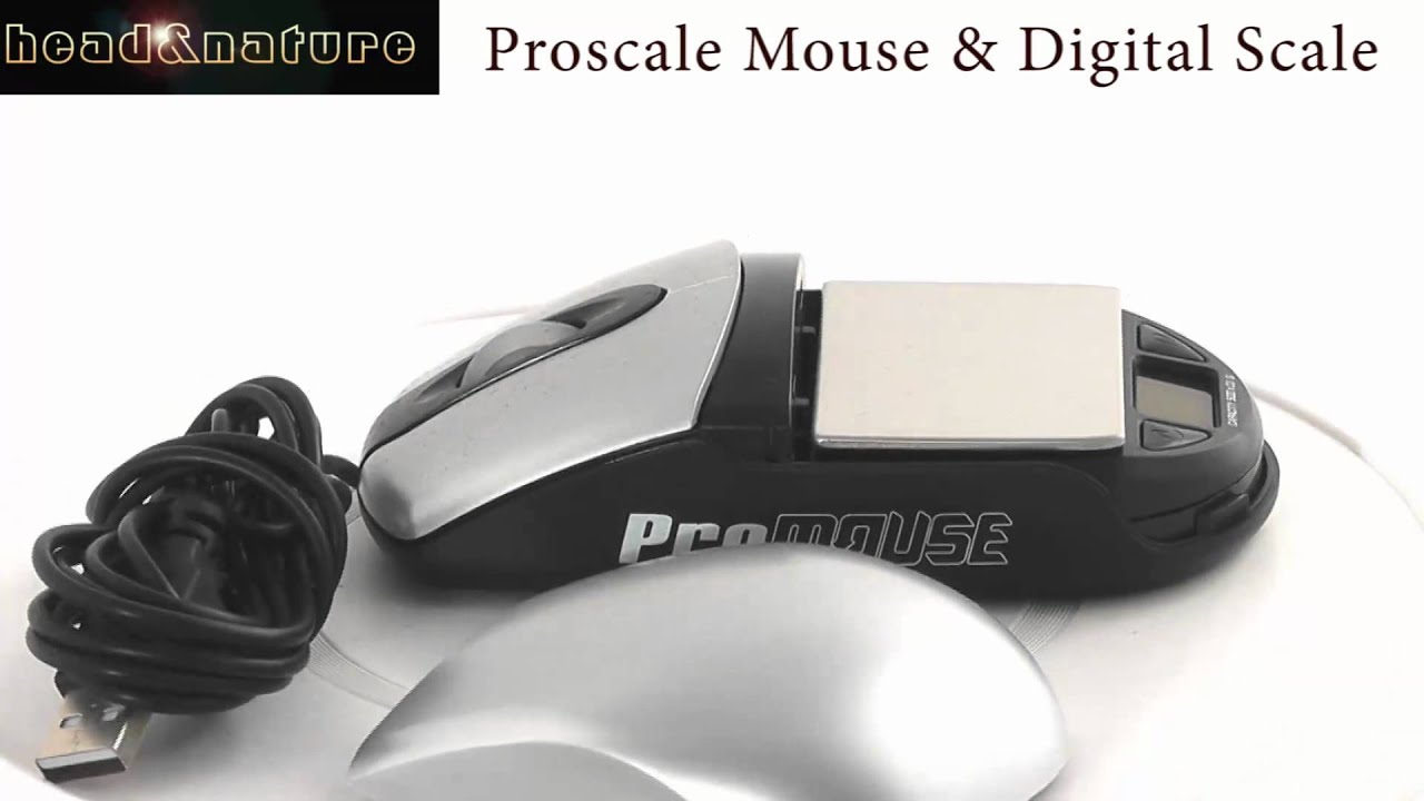 Proscale Mouse & Digital Scale - YouTube