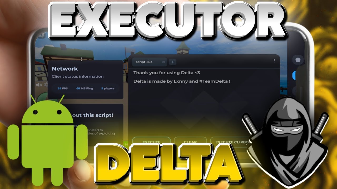 ATUALIZADO! EXECUTOR DELTA V2.640 Celular e PC (100% UNC) - Script ...