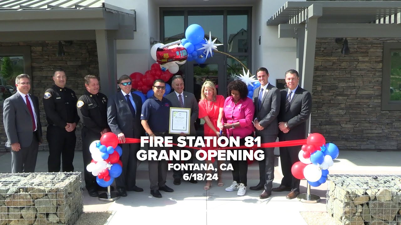 Grand Opening of State-of-the-Art Fire Station 81 - YouTube