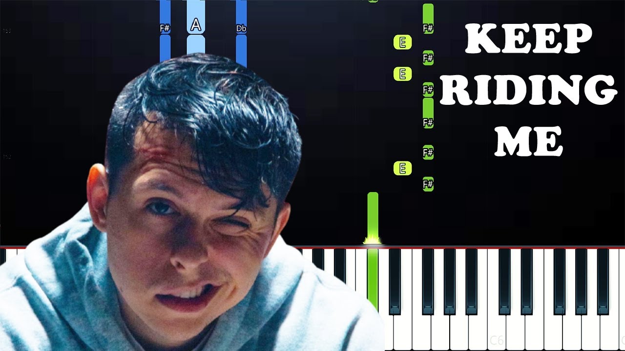 Ur Pretty (Jake Hill) - Keep Riding Me (Piano Tutorial) - YouTube