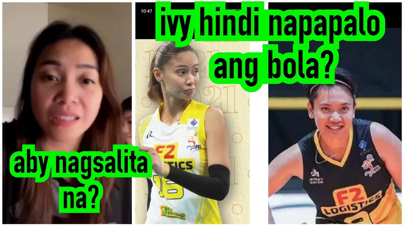 IVY hindi napapalo ang bola? IVY - Kim fajardo connection ? ABY Marano ...