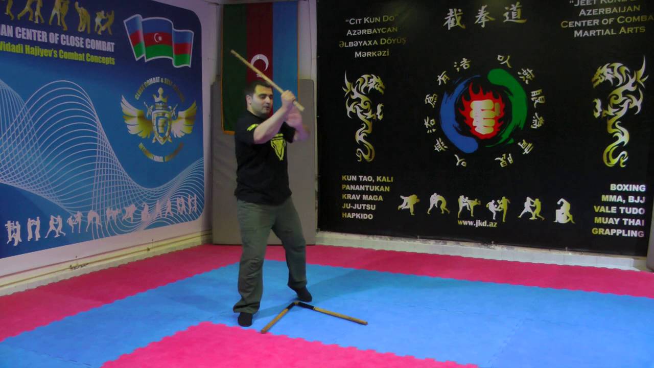 KALI (DFA) - Solo Stick Strikes (Basic 1-12) - YouTube