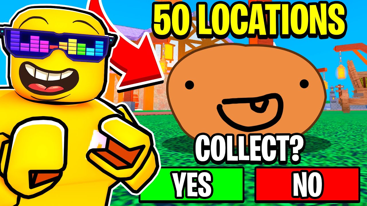 Finding EVERY POTATO in Roblox - YouTube