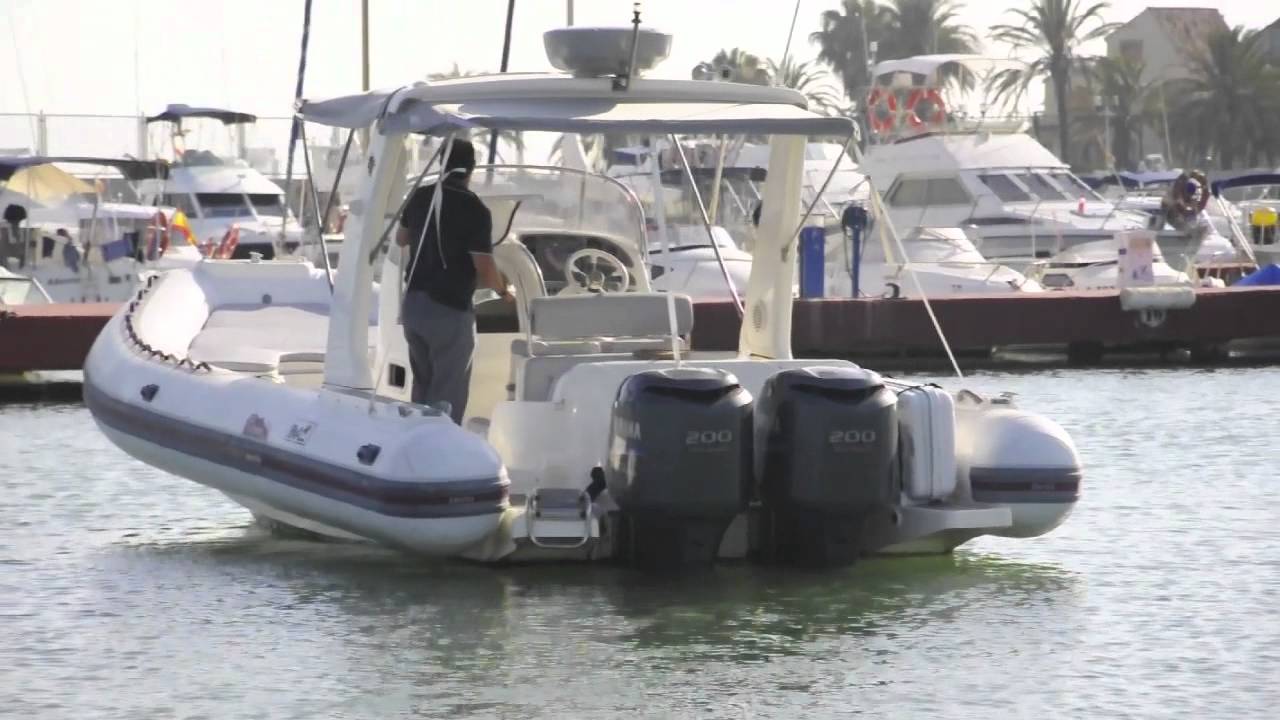 NEUMáTICA BWA EIGHTFIFTY PLATINUM 2 motores 225cv - YouTube