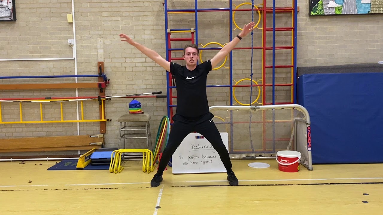 PE AT HOME | Year 2 | Balancing Lesson | Learn how to improve your Jump ...